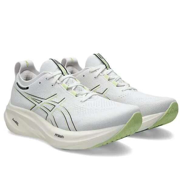 Asics Gel-nimbus 26 Extra Wide Athletic Sneakers - White/birch
