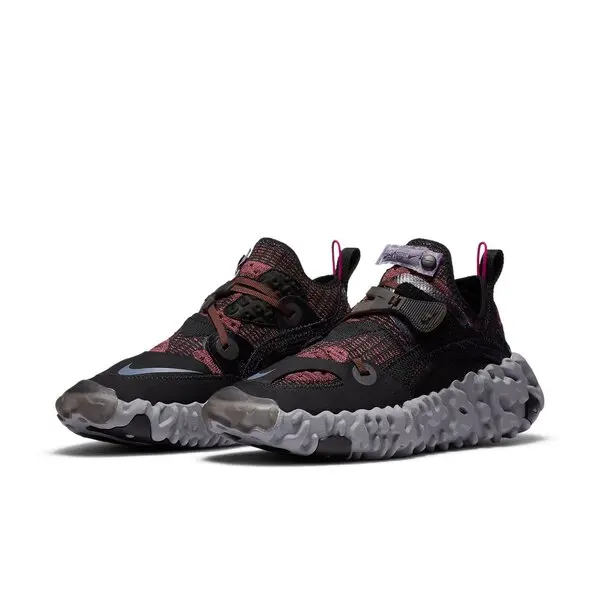 Nike Ispa Overreact Flyknit Sneakers - Black/grey