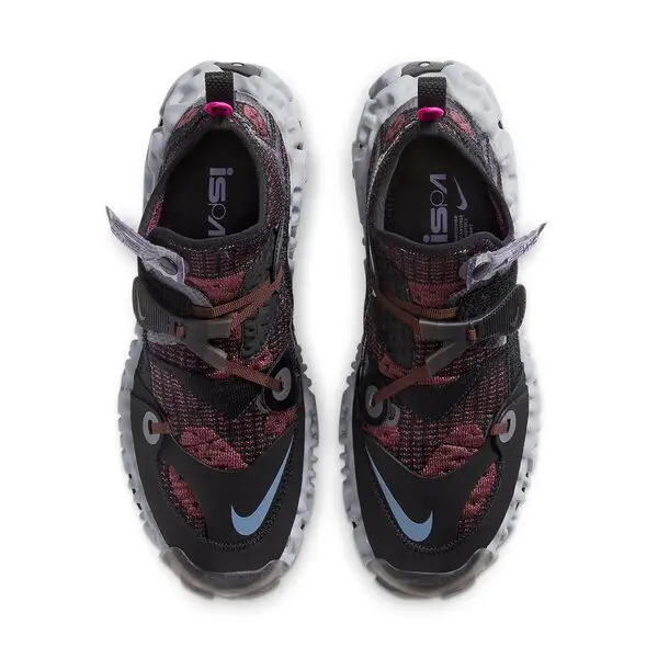 Nike Ispa Overreact Flyknit Sneakers - Black/grey