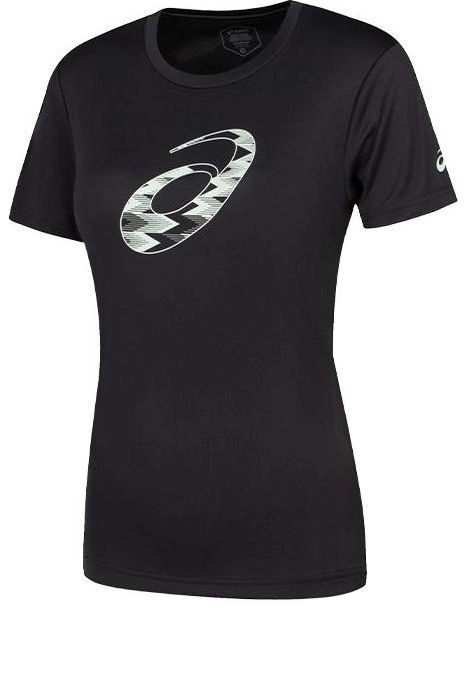 Asics Spiral Graphic Short Sleeve Performance T-shirt - Performance Black