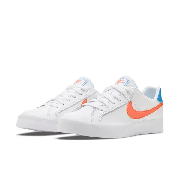 Nike Blazer Low-top Sneakers - White/orange/blue
