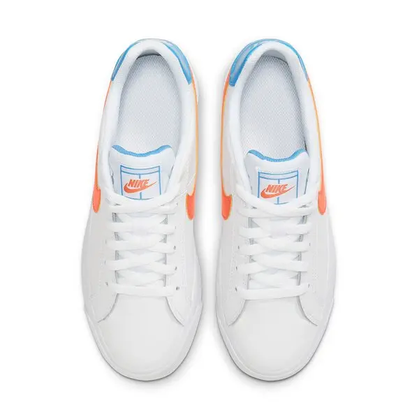 Nike Blazer Low-top Sneakers - White/orange/blue