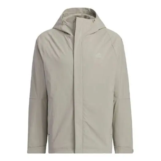 Adidas Business Casual Parka Fleece - Silver Pebble