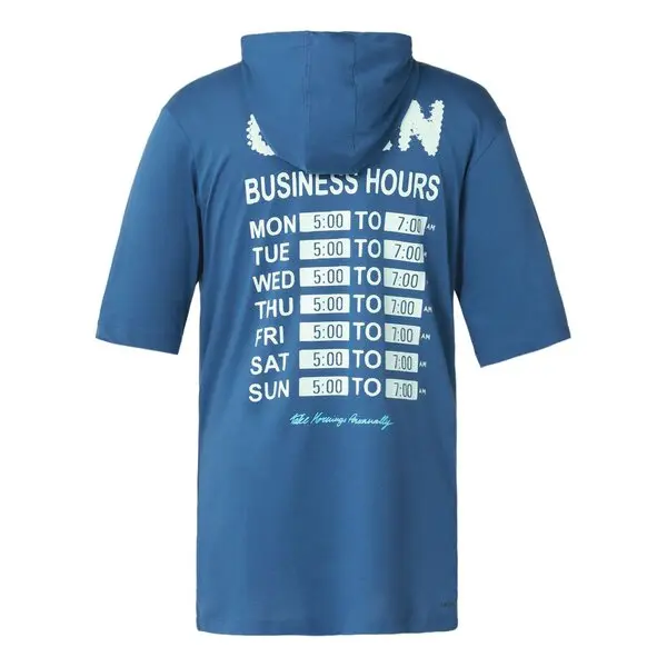 JORDAN Air Alphabet Short Sleeve Hoodie
