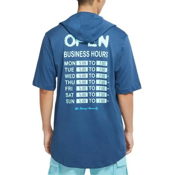 JORDAN Air Alphabet Short Sleeve Hoodie - Default Colorway