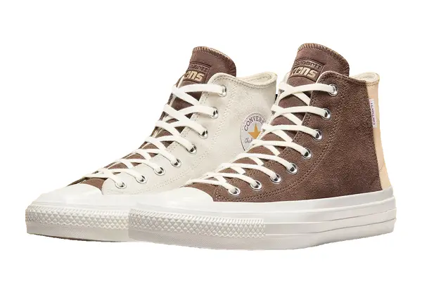 CONVERSE X Carhartt Wip Chuck Taylor All Star High Top Sneakers - White/brown/tan