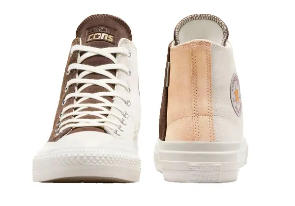 CONVERSE X Carhartt Wip Chuck Taylor All Star High Top Sneakers - White/brown/tan