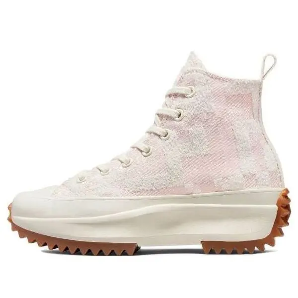 CONVERSE Run Star Hike Platform High Top Sneakers - Pink/blue