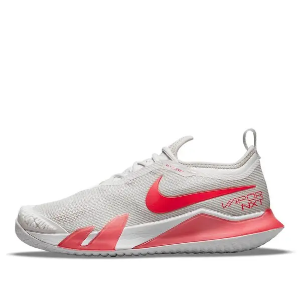 Nike Nikecourt React Vapor Nxt Tennis Sneakers - Red/white