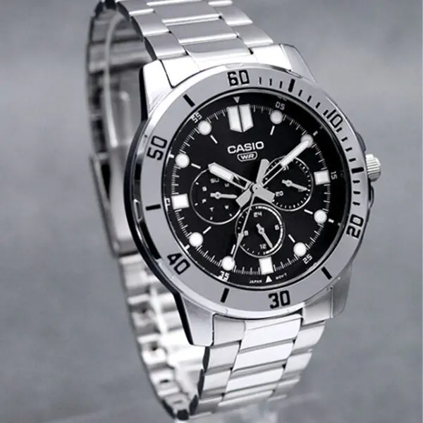 Casio Stainless Steel Quartz Analog Watch