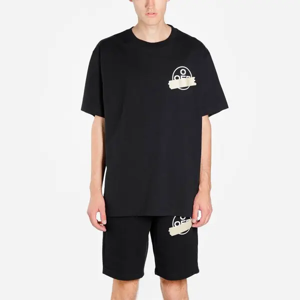 Off-White Bronzing Arrow Print T-shirt - Black