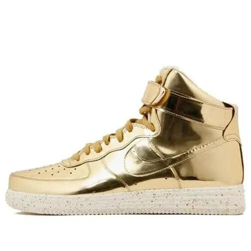 Nike Lunar Force 1 Hi Sp 'liquid Gold - Goldyellowgold/goldyellowgold