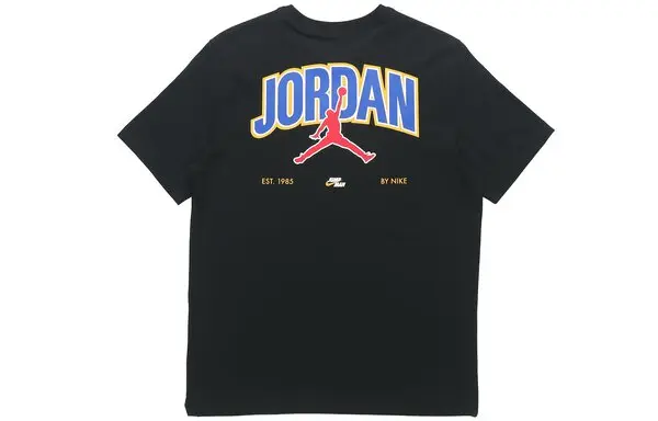 Nike As J Jmpmn Gfx Ss Crew - Black
