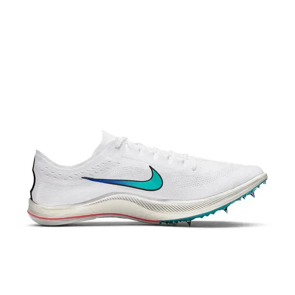 Nike Zoomx Dragonfly Track Spikes - White/black/hyper Jade