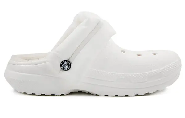 CROCS Classic Puffer Lined Clog - White