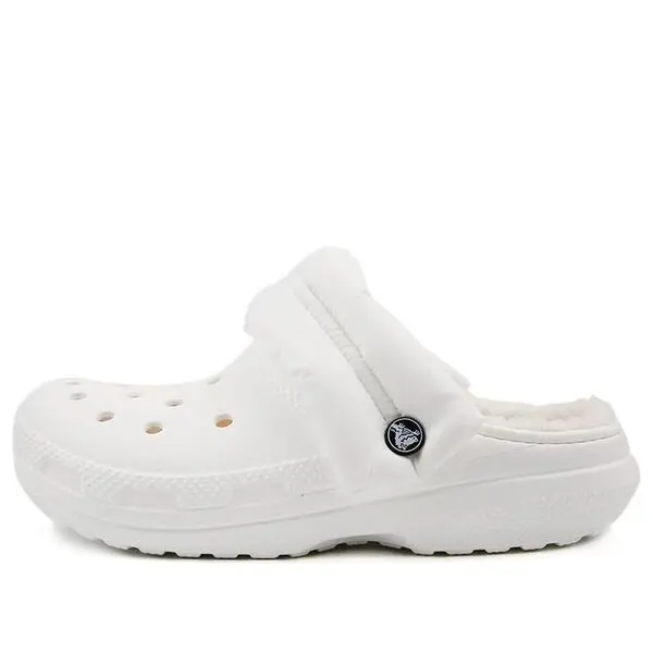 CROCS Classic Puffer Lined Clog - White