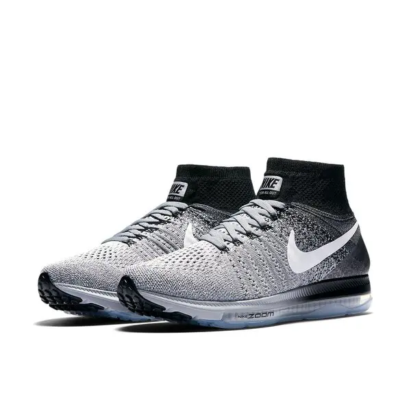 Nike Zoom All Out Flyknit - Graywhiteblack
