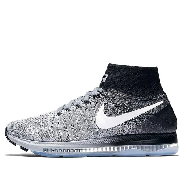 Nike Zoom All Out Flyknit - Graywhiteblack