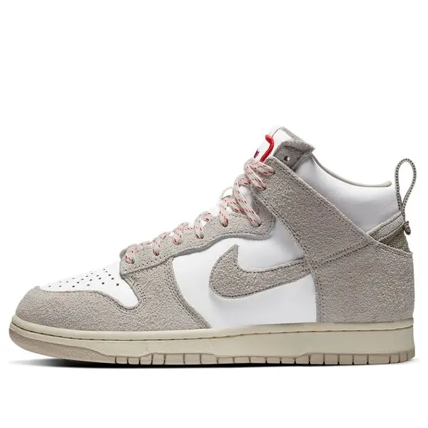 Nike X Notre Dunk High "light Orewood Brown" Sneakers - White/brown/gray