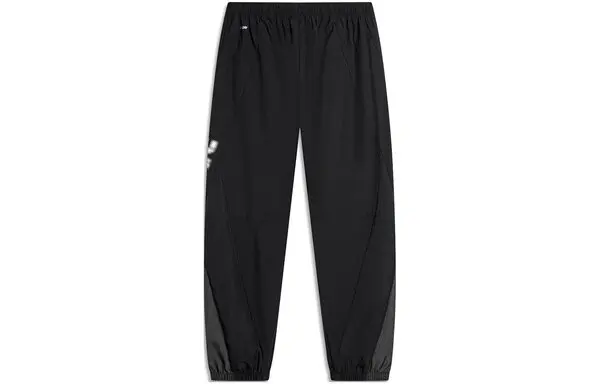 LI-NING Badfive Graphic Sports Pants 'black Grey