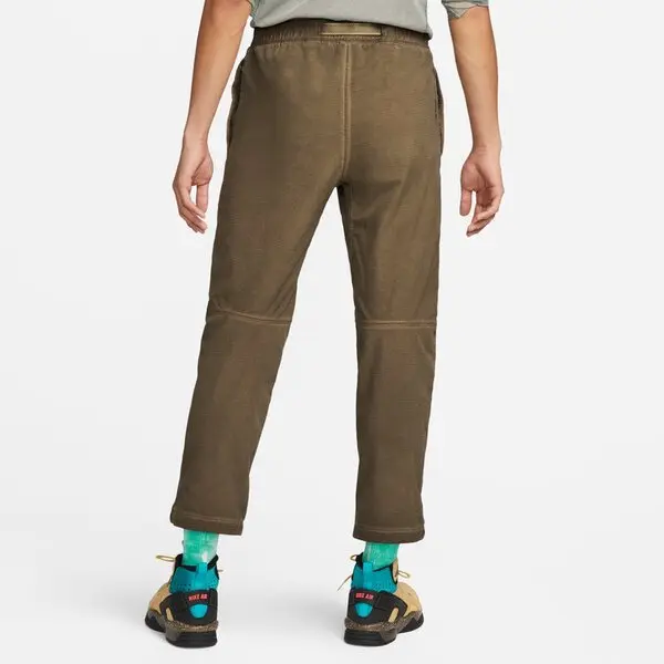 Nike Ease Solid Color Loose Lacing Cropped Pants Asia Sizing 'tan