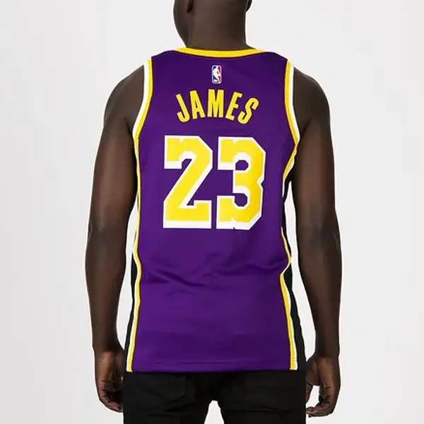 JORDAN Los Angeles Lakers Lebron James Statement Jersey