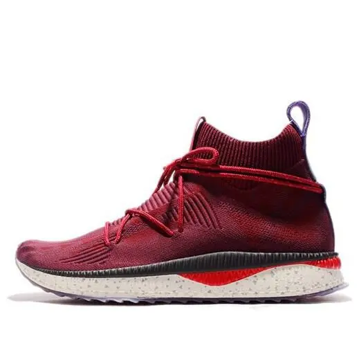 PUMA Naturel X Tsugi Evoknit Sock High Top Sneakers - Red
