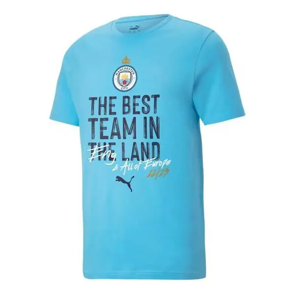 PUMA X Manchester City Ucl 22/23 Winners T-shirt