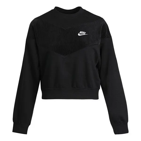 Nike Heritage Crew - Black