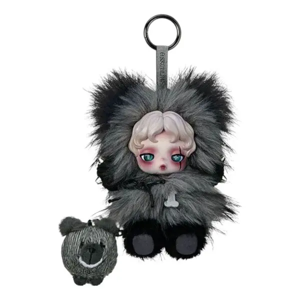POP MART Skullpanda You Found Me Plush Doll Pendant 'buddy Doggie' Secret Edition - Multi-color