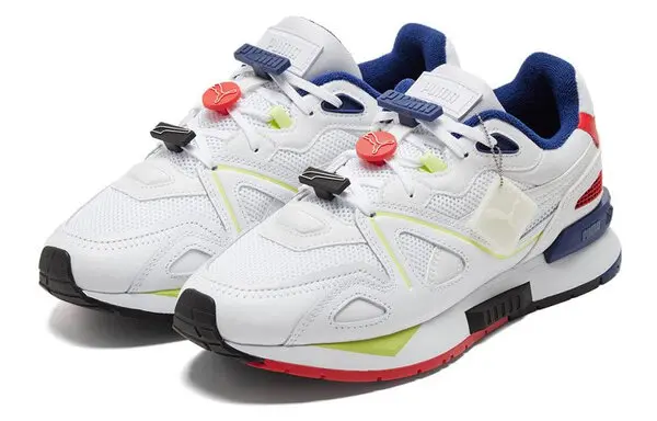 PUMA Mirage Mox "decor8" Low Top Sneakers - Blue/white/green