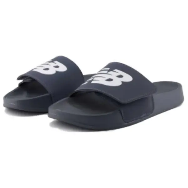 NEW BALANCE 200 Slides - Black/white