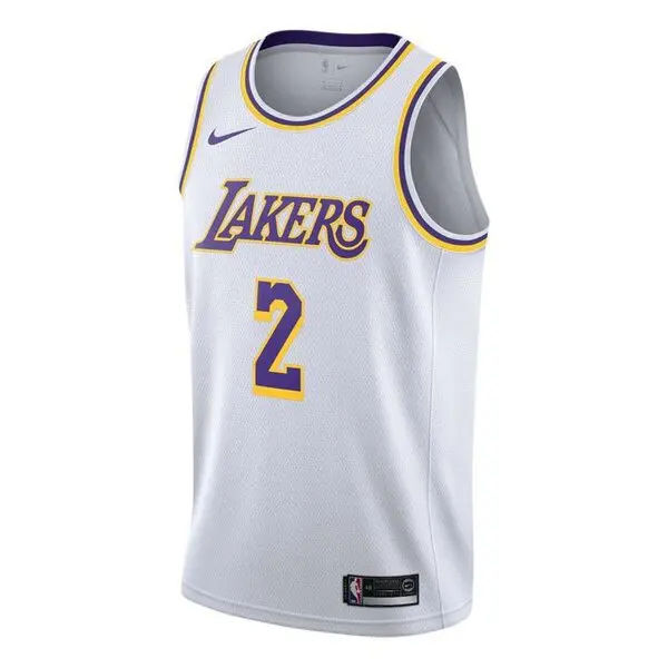 Nike Los Angeles Lakers Lonzo Ball Association Edition Basketball Jersey - White