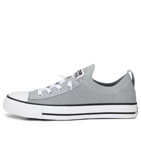 CONVERSE Chuck Taylor All Star Knit Slip Low Top Sneakers - Gray