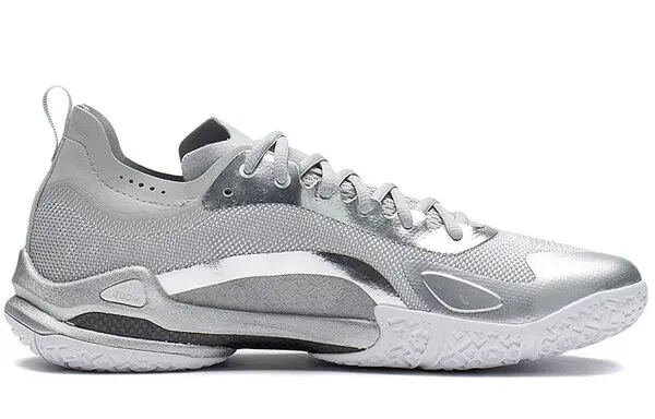 LI-NING Blast Pro Ayas012-6 Athletic Sneakers - Silver/grey