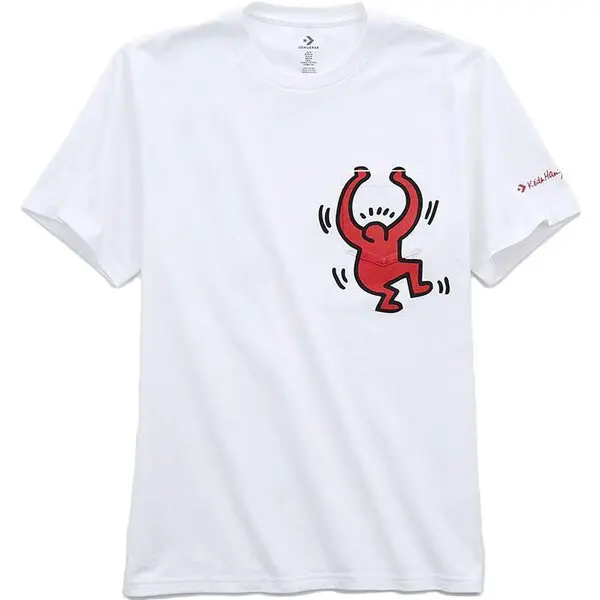 CONVERSE X Keith Haring Graphic Pocket Tee Asia Sizing