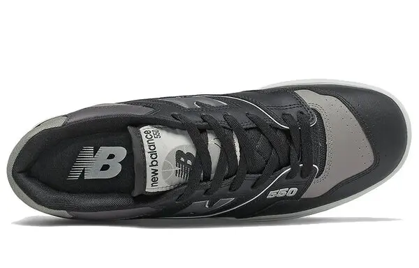 NEW BALANCE 550 "grey Black" Athletic Sneakers - Black/gray