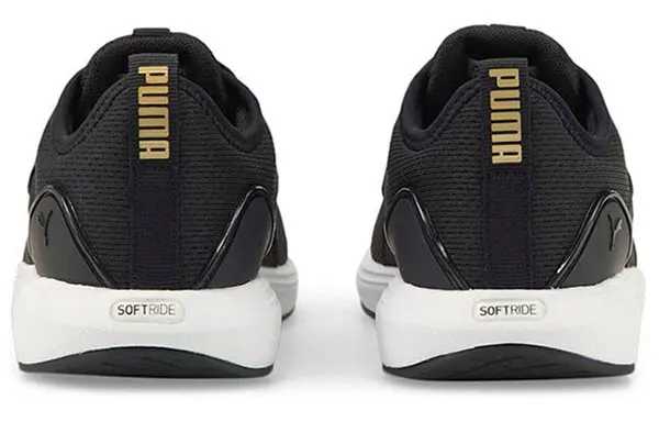 PUMA Softride Cruise Bold Sneakers - Black/gold