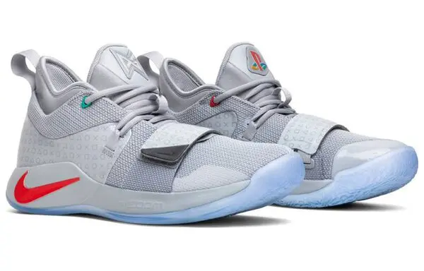 Nike Playstation X Pg 2.5 "wolf Grey" Sneakers - White