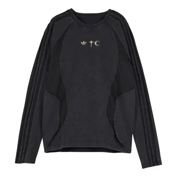 Adidas X Thug Club Teamgeist Long-sleeved T-shirt - Black