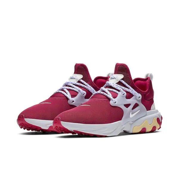Nike React Presto Sneakers - White/red