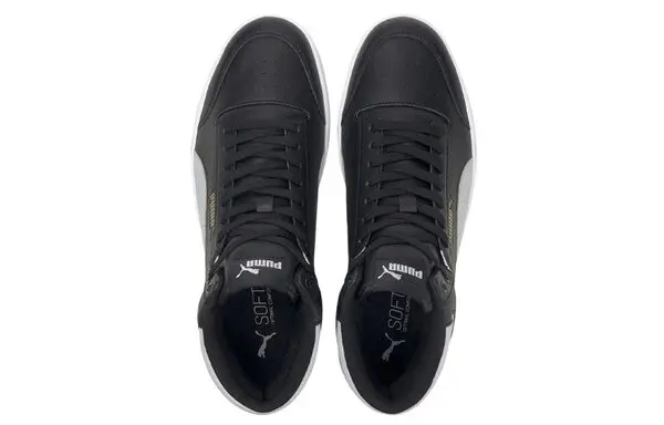 PUMA Mid Top Sneakers - Black/white