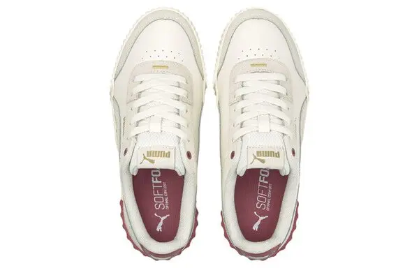 PUMA Carina Lift Low Top Sneakers - Ivory