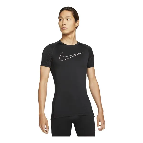 Nike Pro Short Sleeve Training Top - Black