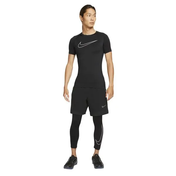 Nike Pro Short Sleeve Training Top - Black