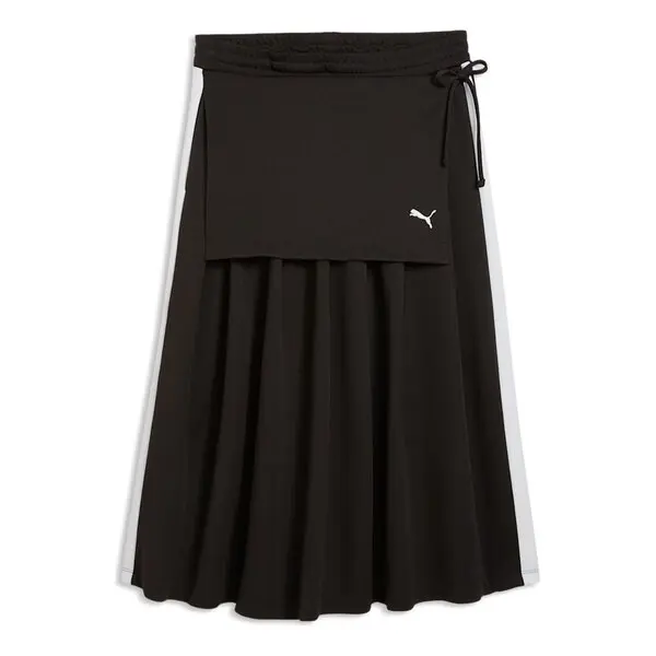 PUMA T7 Midi Pleated Skirt