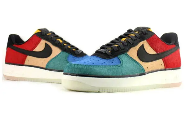 Nike Force 1 '07 Premium - Red/blue/black