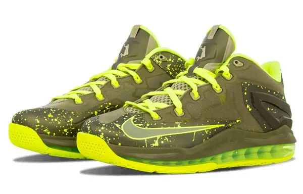 Nike Max Lebron Low 'dunkman' Basketball Sneakers - Tan