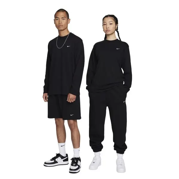 Nike Solo Swoosh Long-sleeve Top - Black