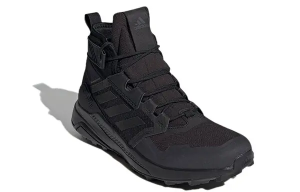 Adidas X Pharrell Terrex Trailmaker Mid Gtx Crossover High Top Sneakers - Black/grey